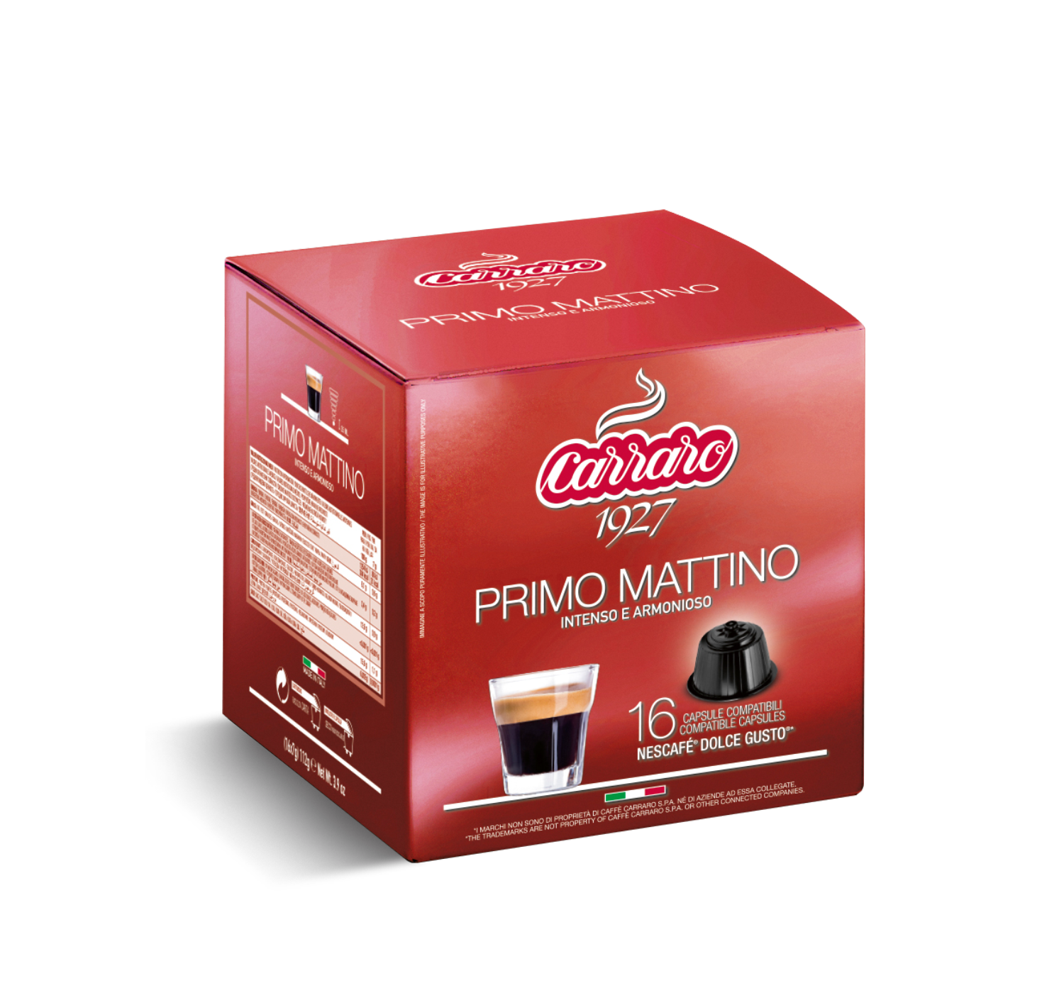 Primo Mattino - 16 capsule - Caffè Carraro